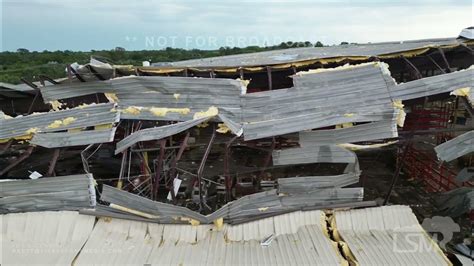 05 28 2024 Terrell Tx Tornado Warned Storm Rolls Semis Causes