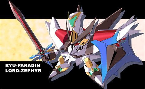 Nanateru Haou Taikei Ryuu Knight Chibi English Text Green Eyes Holding Holding Shield