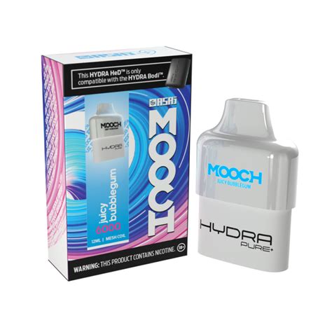 Mooch Pod 6000 Puff Disposable Pod Juicy Bubblegum Juicy Joes Vape Store