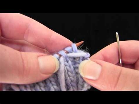 2x2 Invisible Ribbed Bind Off KnitFreedom