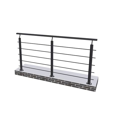 Kit De Protection D Escalier Longueur 2ml Avec 5 Barreaux Fixation