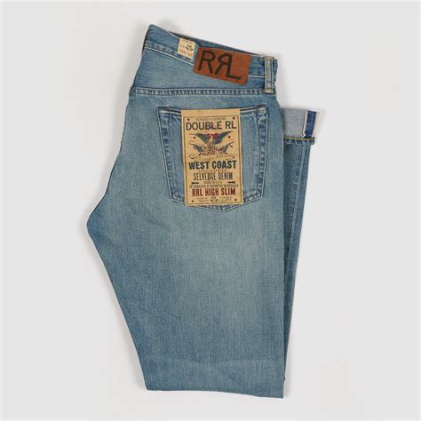 Double Rl High Slim East West Jeans Deecee Style