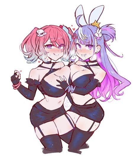Reiyu Guigui And Emu Lapis Indie Virtual Youtuber And 1 More Drawn By