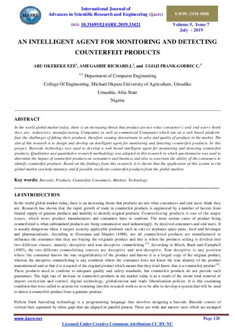 Pdf Licensed Under Creative Commons Attribution Cc By Nc An Intelligent Agent For Monitoring