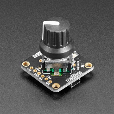Adafruit I2c Qt Rotary Encoder Breakout With Neopixel Stemma Qt Qw