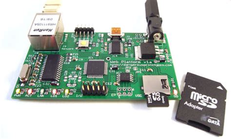 SD Card Web Server Demo DP