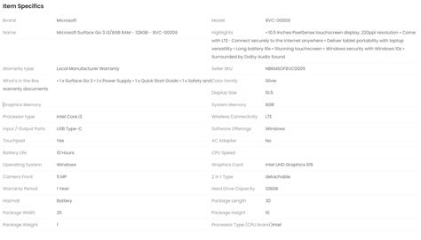 Newly Leaked Surface Go Specs Confirm LTE Version Mobile News Nsane Forums