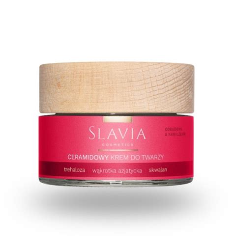 Slavia Ceramidowy krem do twarzy Odbudowa i nawilżenie 50 ml