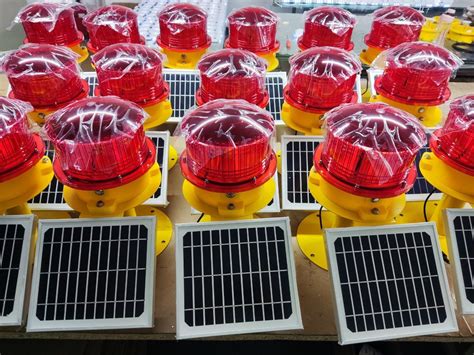 Solar Led Warning Light Garden Warning Lamp Flashing Barricade Light