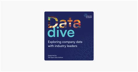 open data institute on linkedin ‎data dive cultivating the data
