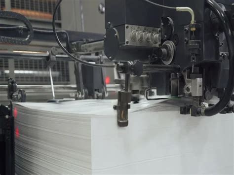 Offset Printing Press Industrial Machin Stock Video Pond5