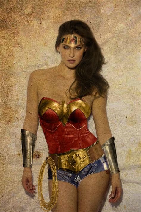 Bar Refaeli As Wonder Woman By Nigelhalsey On Deviantart