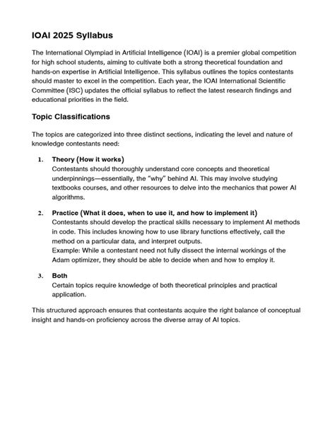 Syllabus 2025 Final Pdf Artificial Neural Network Deep Learning