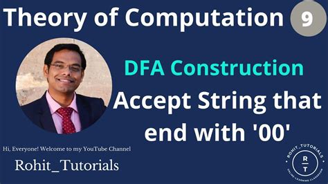Lect 9 Dfa Example Design Fa Which Accept String That Ends With 00 Theory Of Computation
