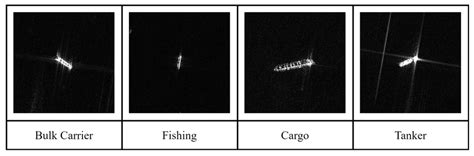 Sar Ship Samples In The Four Category Classification Task From Fusarship Download Scientific