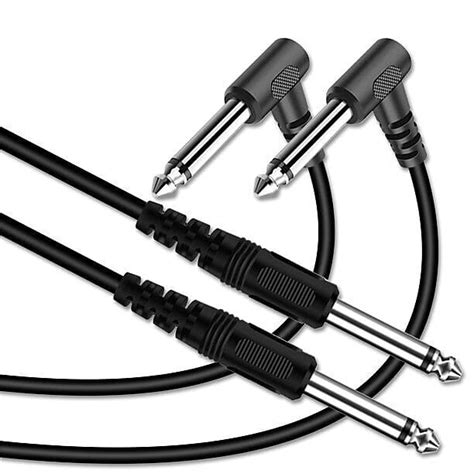 Pack Ft Electric Patch Cord Guitar Amplifier Cable Reverb