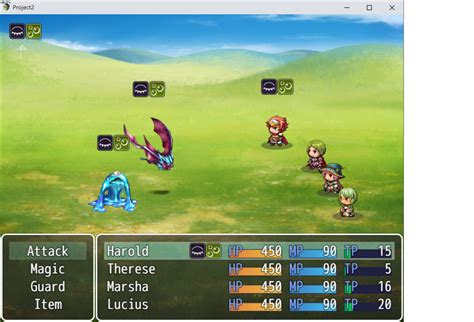 Mv Dreamxbattlerspriteicons Shows Icons Of Passives From Actors That