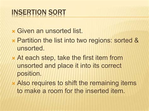 Sorting Data Structure And Algorithmpptx