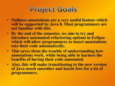 Of Nullness Annotations Ppt Download