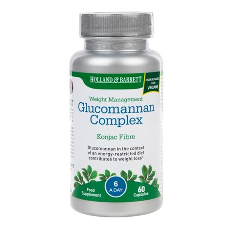 Holland And Barrett Glucomannan Complex 60 Capsules Holland And Barrett