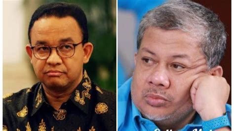Foto Menohok Ini Kata Fahri Hamzah Soal Anies Baswedan Di Pilgub