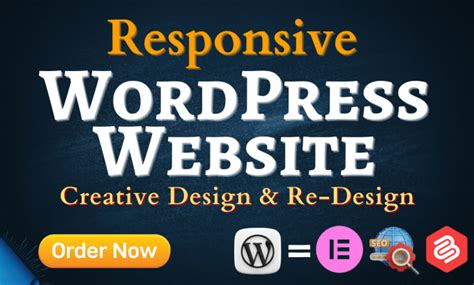 Build A Modern Responsive Wordpress Website Design By Azim Pro76 Fiverr
