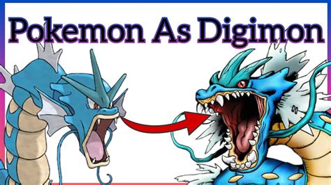 How Would Pokemon Look Like As Digimon Youtube