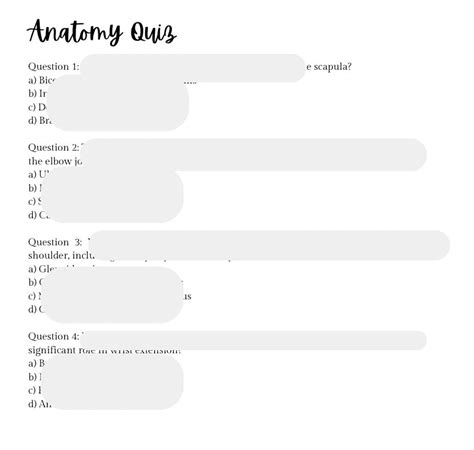 Arm Anatomy Cheat Sheet For Coloring And Labeling Includes Anatomy