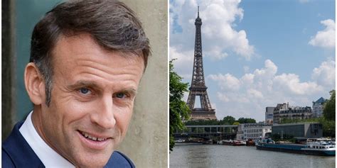 Emmanuel Macron Vows To Swim In The Seine Ahead Of The Olympics Indy100