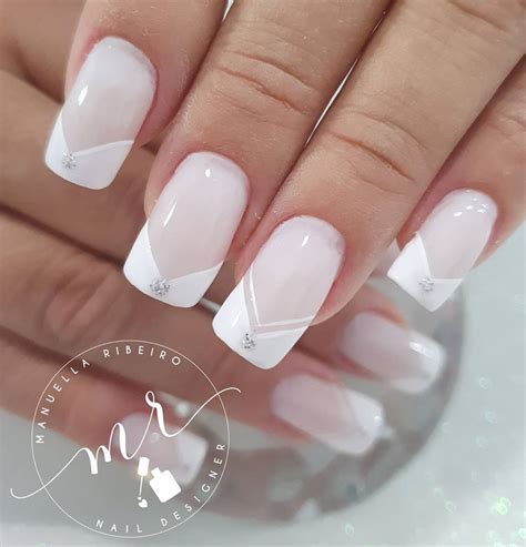 Unhas Decoradas Brancas 50 Fotos Para Se Inspirar E Se Apaixonar