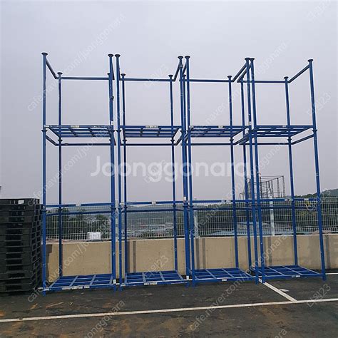 인테이너 개인판매 파렛트랙 중이층 2층 철제랙 보관다이 산업자재 중고나라