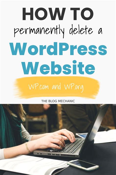 how to permanently delete a wordpress site learn wordpress learn