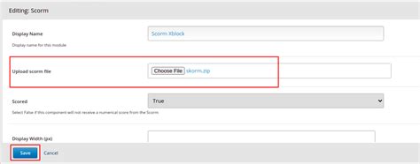 Adding Scorm Files To Your Course Through The Scorm Xblock Knowledge Base