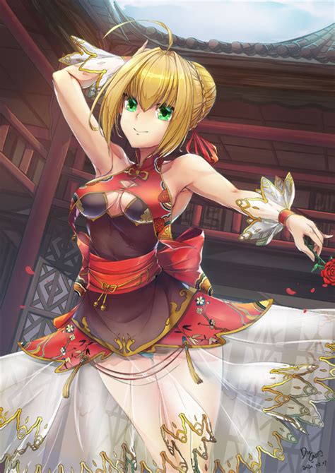 繪圖旗袍企劃 尼祿 Fate Grand Order 哈啦板 巴哈姆特