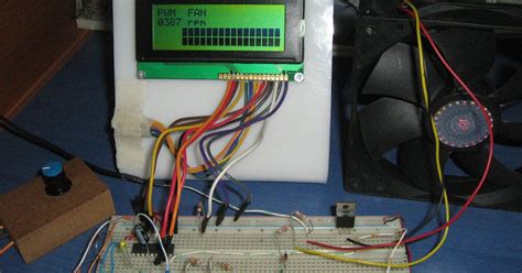 The Electronic Hobbyist News Blog PWM Wires Fan Controller With RPM Feedback Pulse