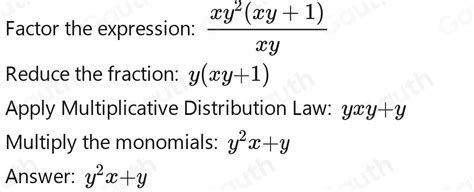 Solved A X2y3xy2xy Algebra