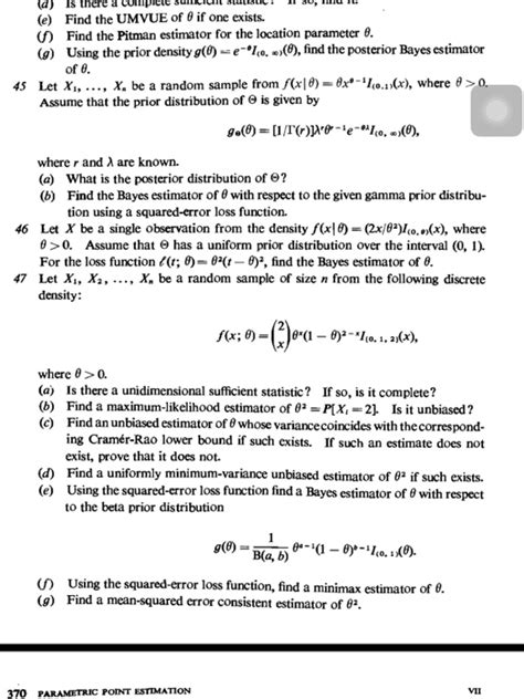 Solved Let X X N Be A Random Sample From F Chegg