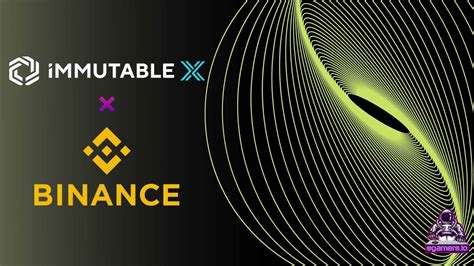 Binance Listed Immutable X Imx Token P2e Nft Games Portal