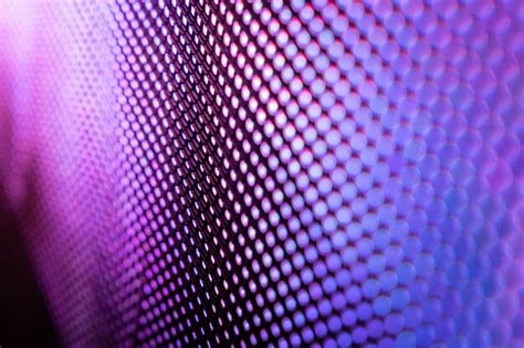 Premium Photo Closeup Led Blurred Screen