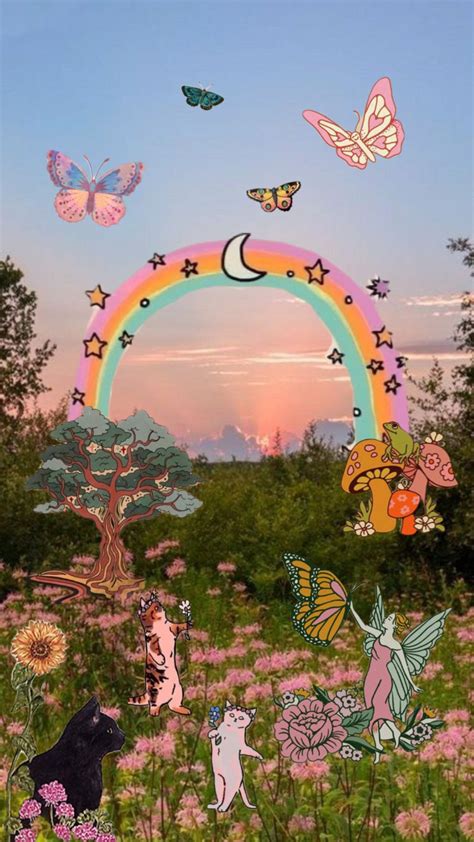 Check Out Alyssaromacks Shuffles Wallpaper Vibes Vintage Nature
