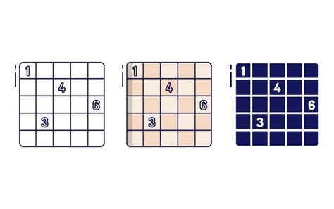 Premium Vector Sudoku Vector Icon