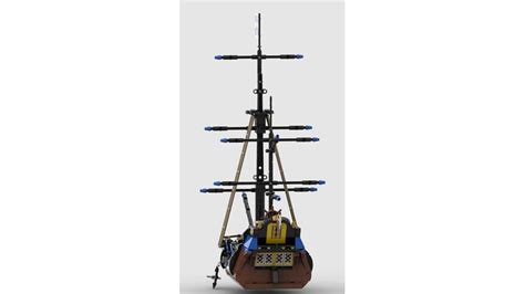 Lego Moc Lego Remake 6274 Caribbean Clipper V10 By Itnael