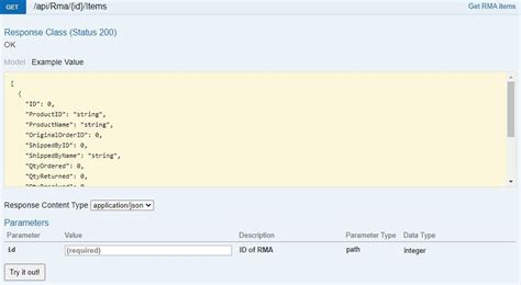 get rma items sellercloud api docs