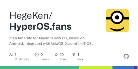 Github Hegeken Hyperos Fans It S A Fans Site For Xiaomi S New Os Based On Android