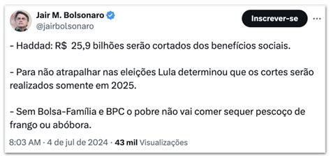 Com Cortes Pobre Não Comerá Nem Pescoço De Galinha Diz Bolsonaro