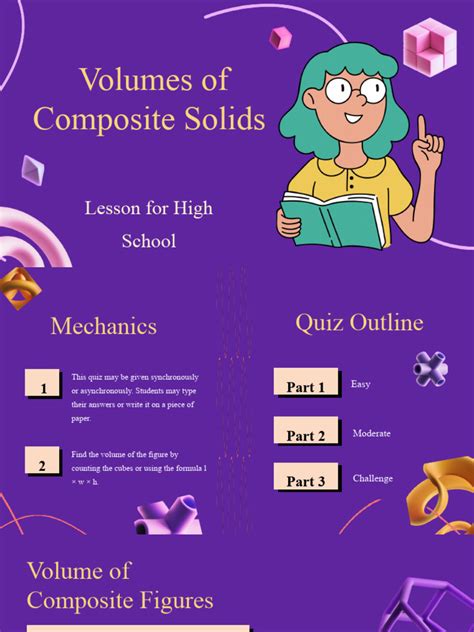 Volumes Of Composite Solids Lesson For High School Pdf Volume