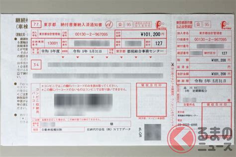 廃車にしたのに なぜ「自動車税」請求来た？ 1年分払う必要はある？ 「還付」受け取れる方法も存在 くるまのニュース