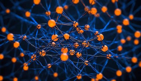 Intricate Network Of Digital Connections Representing Neural Pathways Premium Ai Generated Image