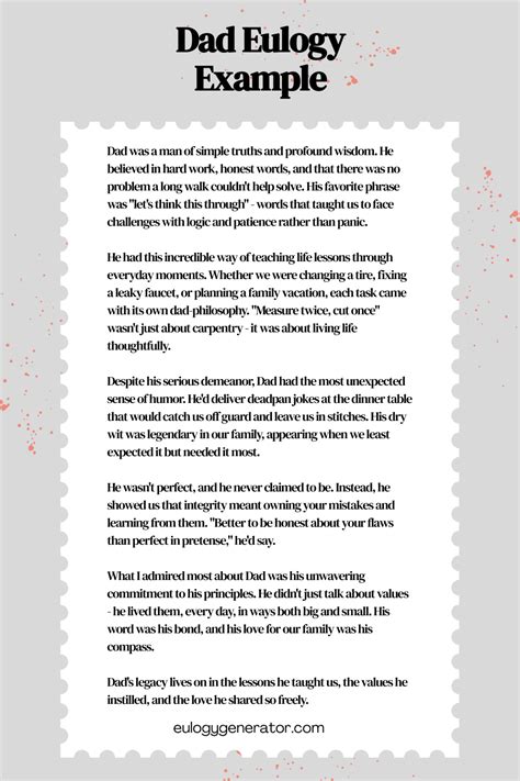 100 Eulogy Examples Templates Examples And Advice Eulogies By Jen