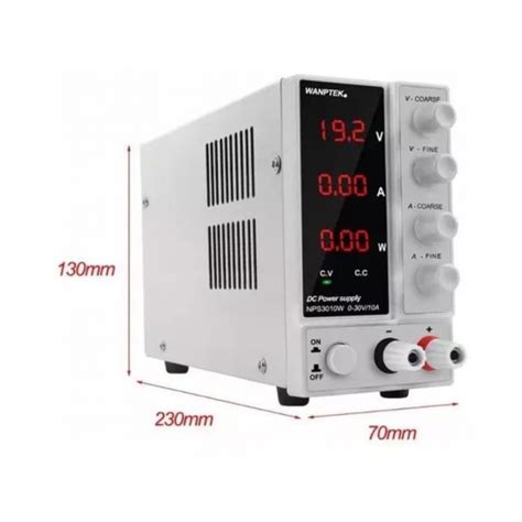FUENTE DE ALIMENTACION VARIABLE V A TOAUTO NPS W